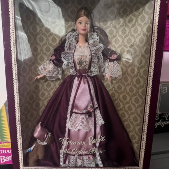 Barbie | Toys | 999 Victorian Barbie With Cedric Bear Collector Doll ...